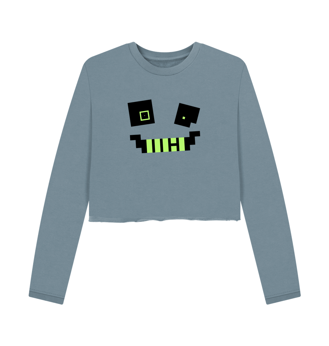SLIME Face (Crazy) Women's Boxy Jumper
