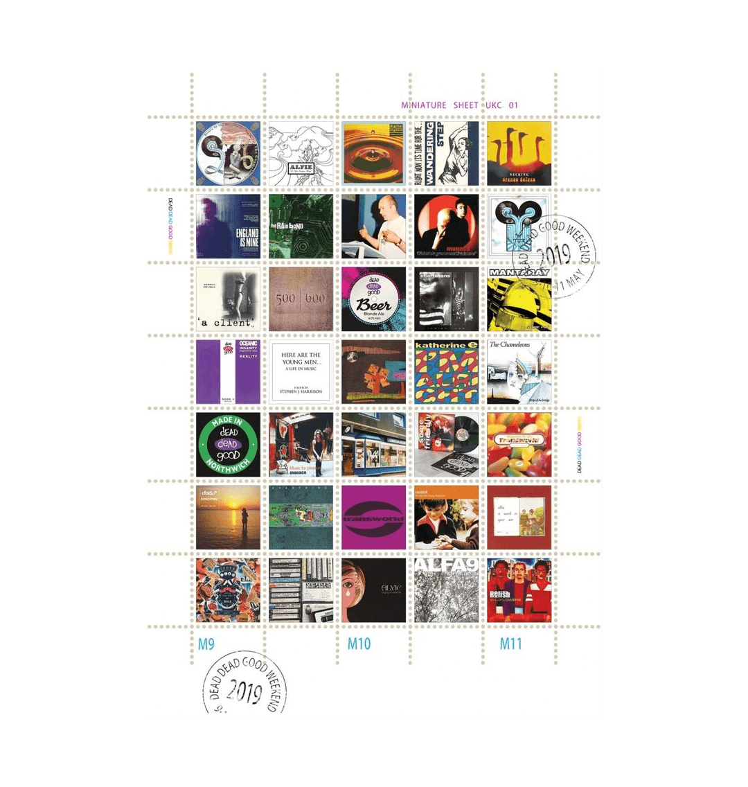 \"dEAD deAD gooD\" Stamp Art Collection Poster Reproduction