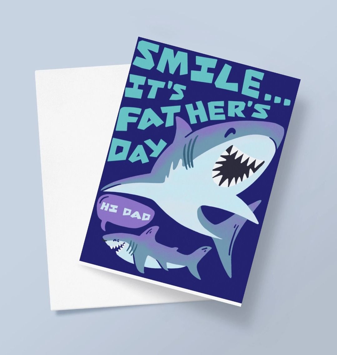 Shark Father's Day Card | Daddy Shark Card | Shark Trust