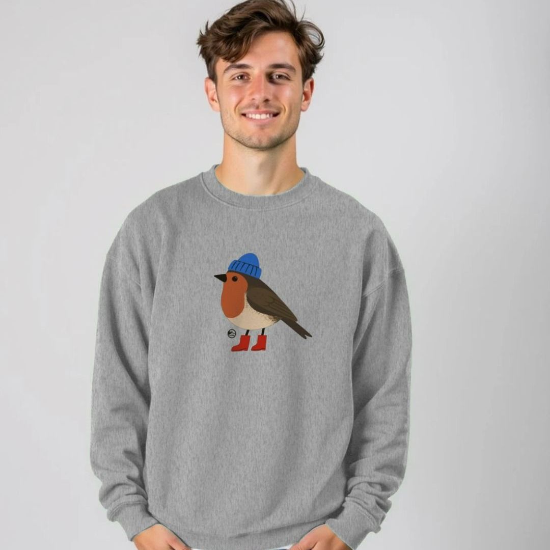 Red Robin Oversized Sweatshirt