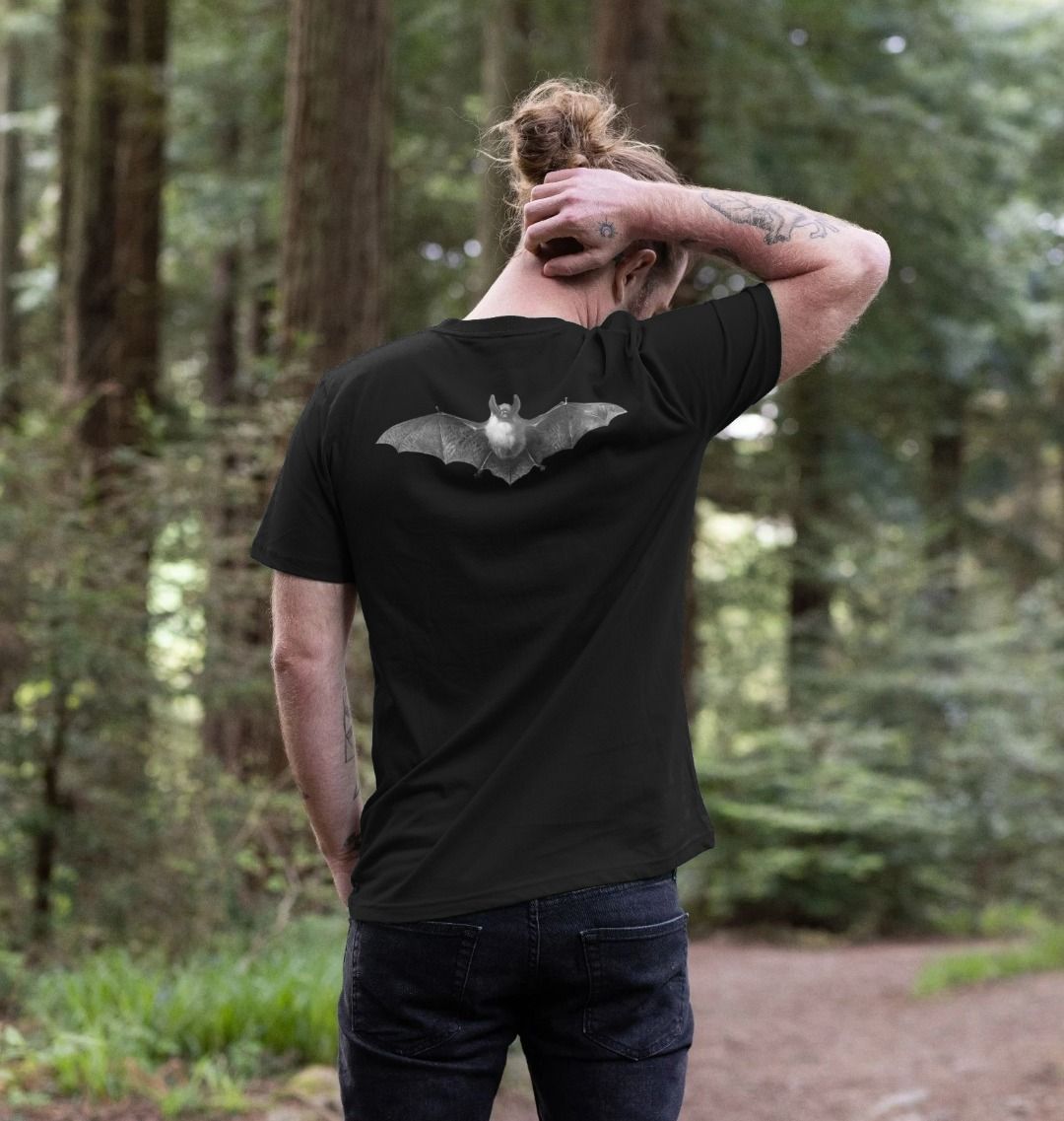Bat Front & Back Print T-shirt | The Wildlife Trusts Store
