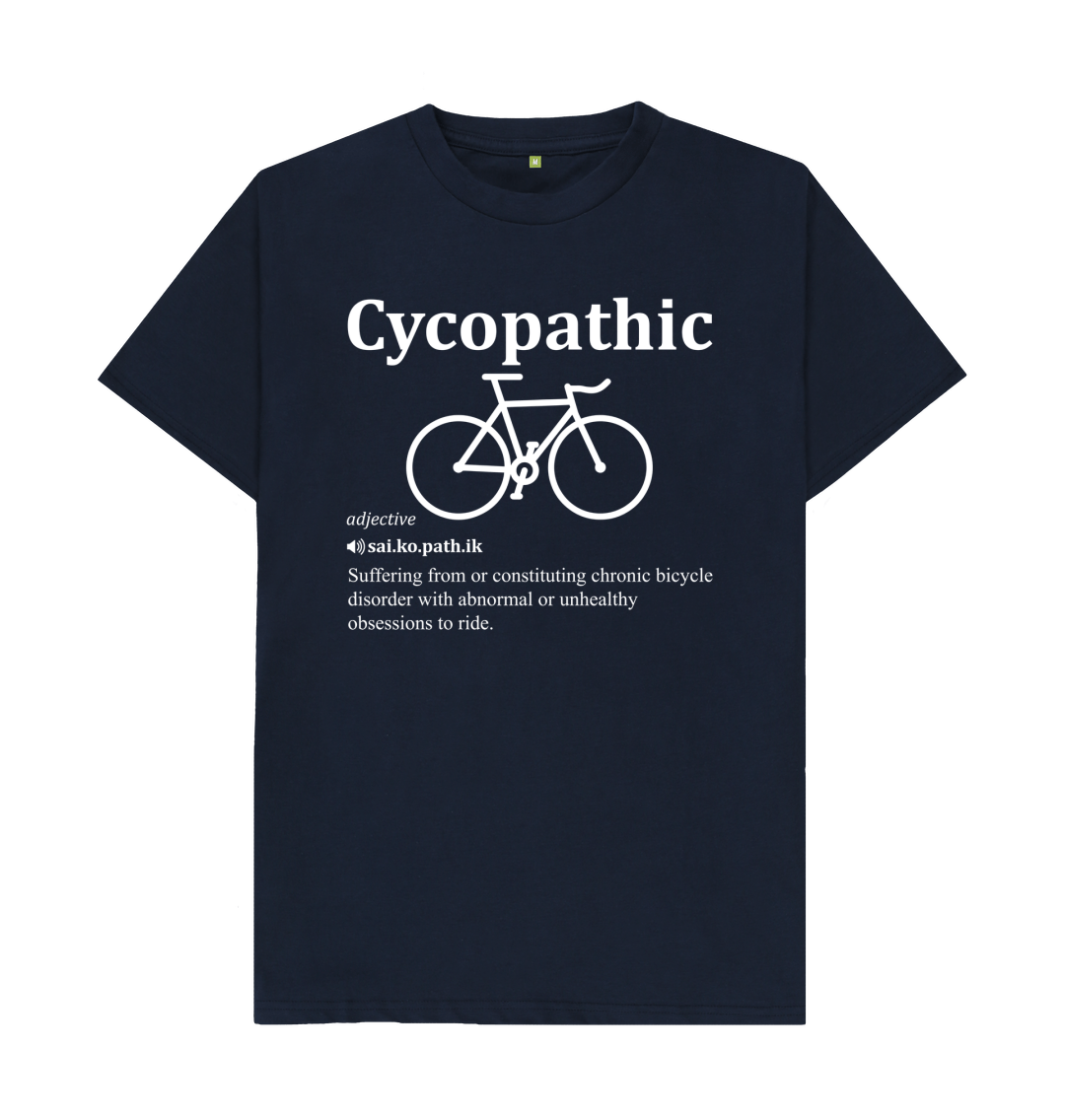Cycopath T Shirt | Funny Cycling T Shirt | Shirtbox
