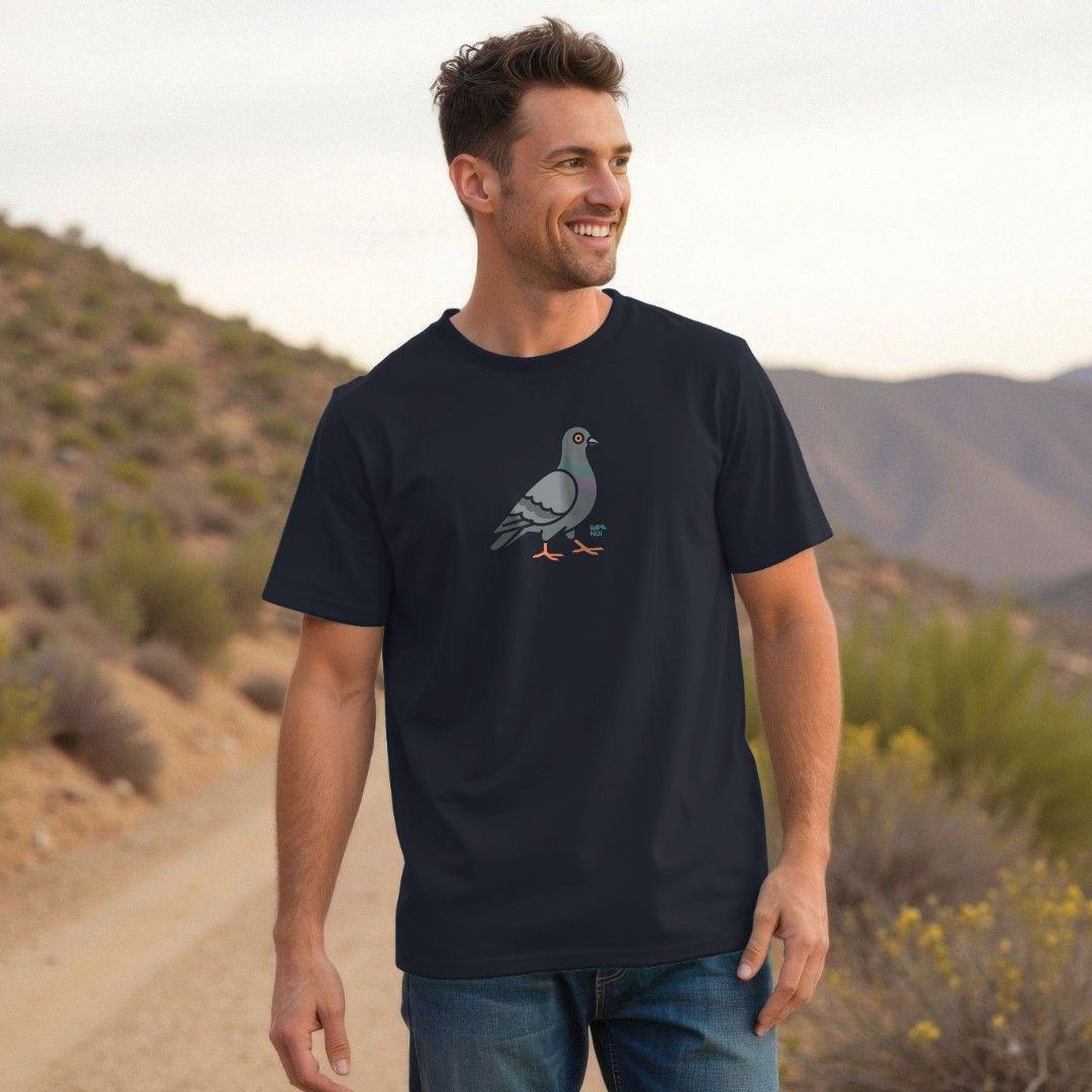 Pigeon T-shirt | Bird T-shirt | Rapanui