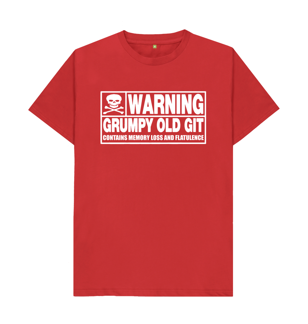 Grumpy Old Git T Shirt | Funny Gift for Dad | Shirtbox