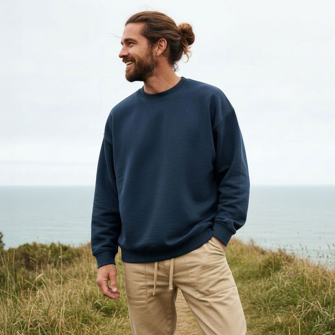 Men's Oversized Sweatshirt | Organic Cotton | Rapanui