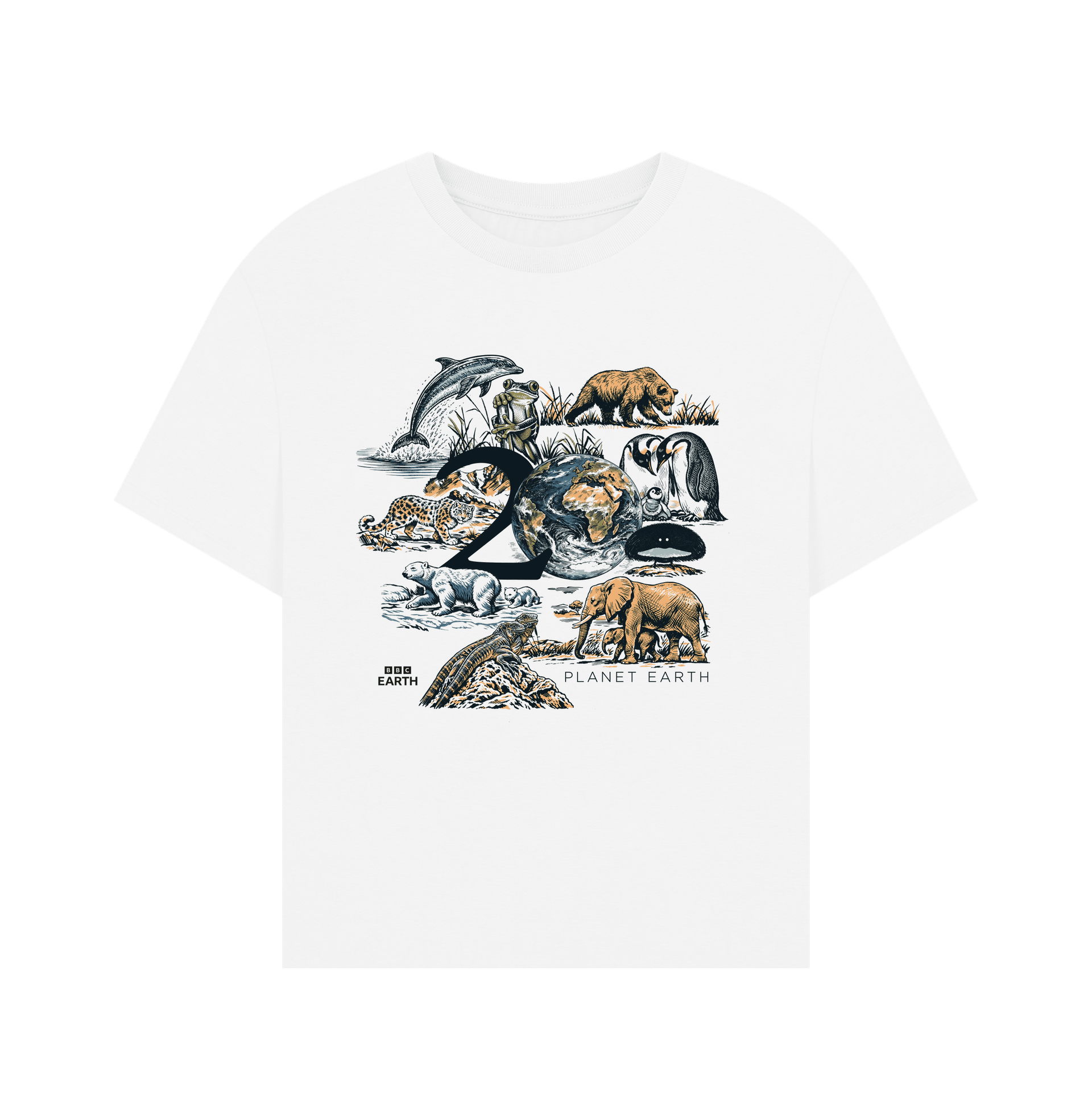 Wildlife T-shirts | Official BBC Earth Shop