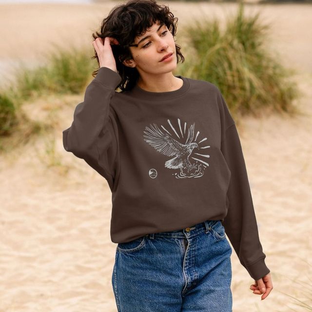 Bird Nerd Women's Oversized Jumper | RSPB