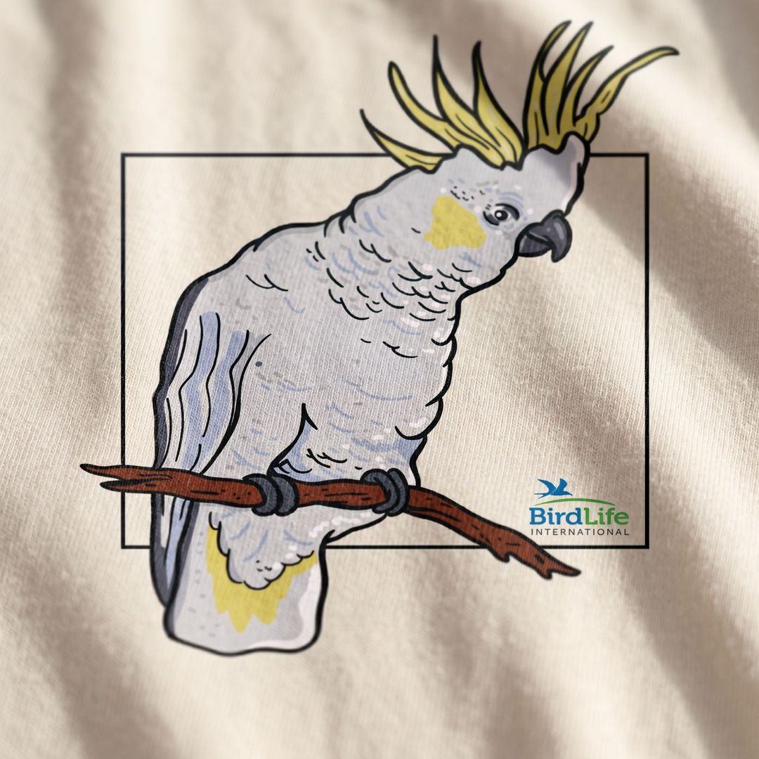 Citron-crested Cockatoo T-Shirt | Cockatoo Shirt | BirdLife