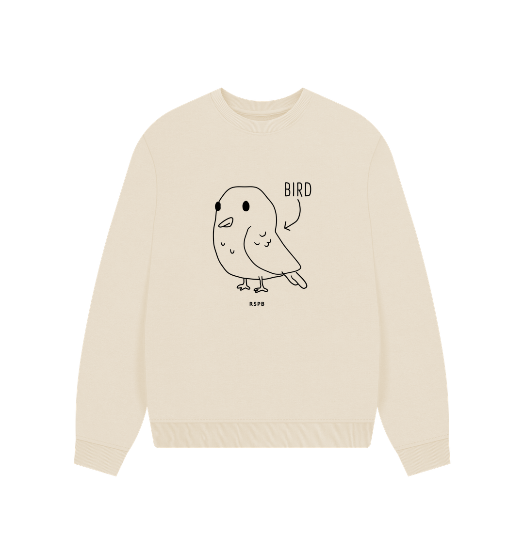 This Is A Bird Oversized Jumper