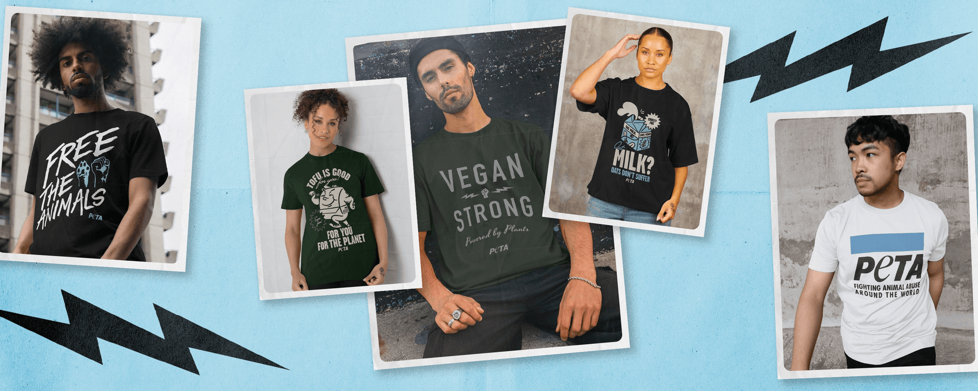 Vegan Clothing UK | Ethical Animal Rights Apparel | PETA