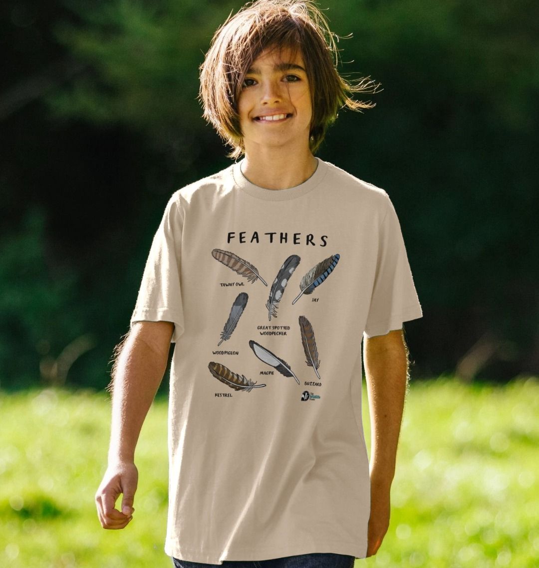 Feathers Kids T-shirt