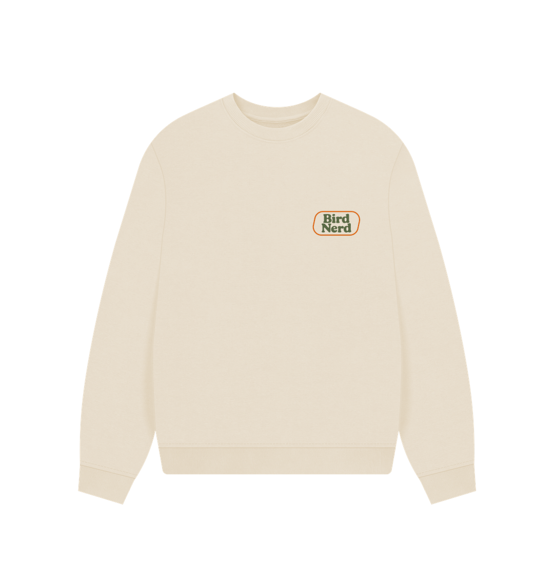 Bird Nerd Women's Oversized Jumper | RSPB