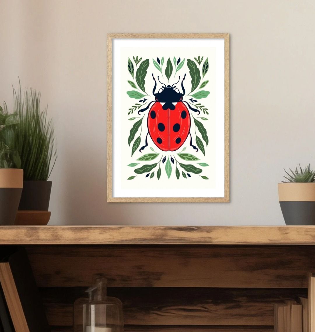 Ladybird Art Print