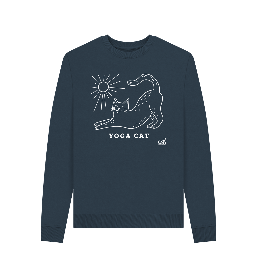 Women's Yoga Cat Jumper