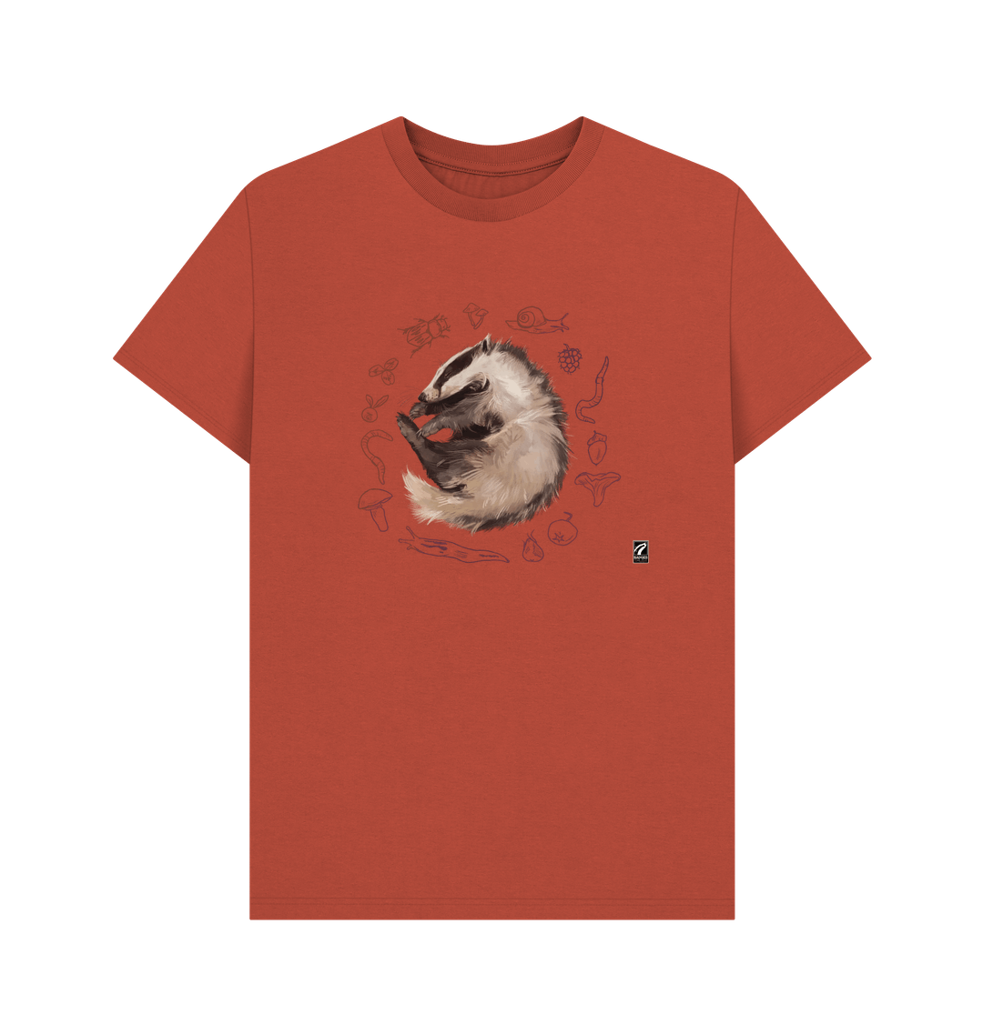 Sleeping Badger Unisex T-shirt