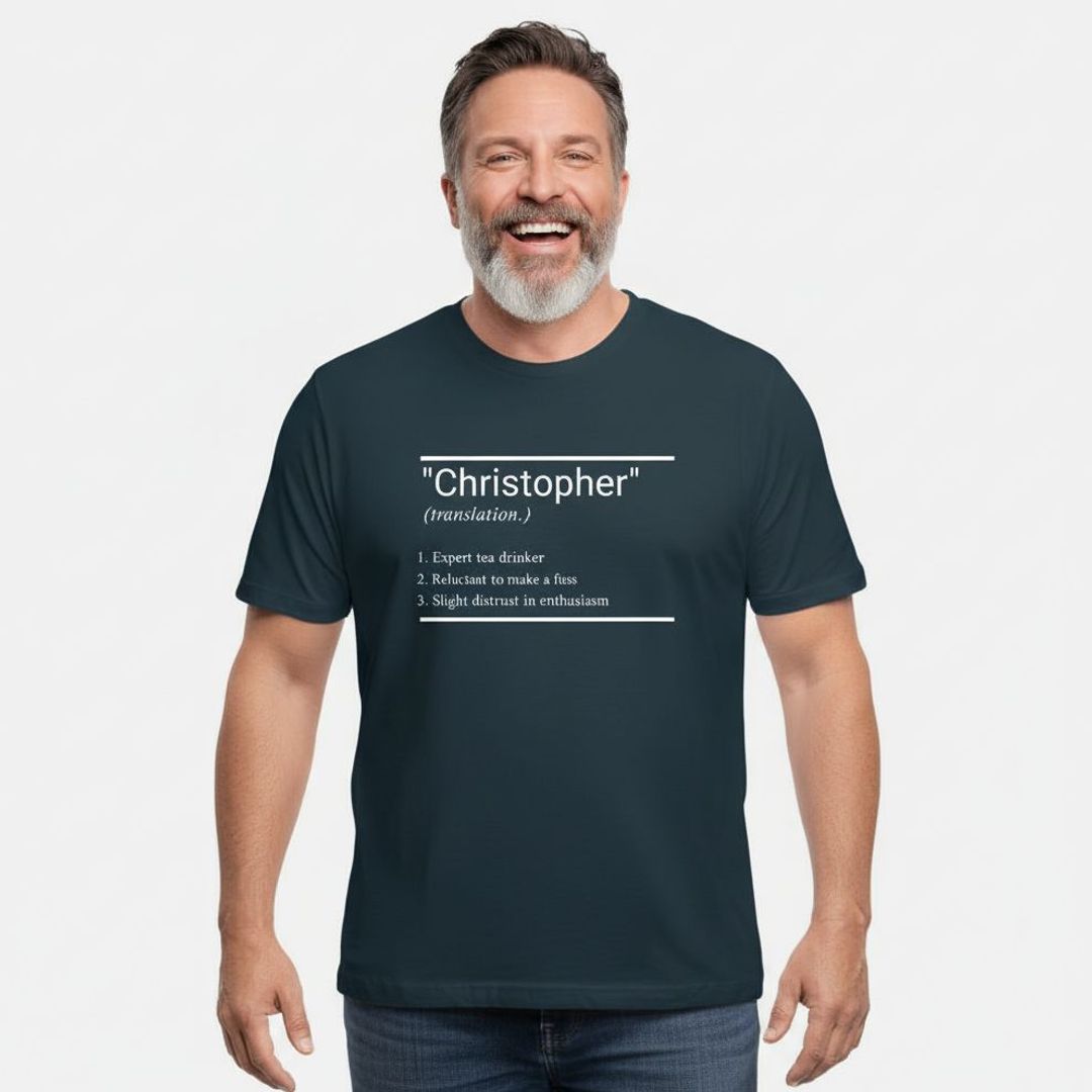 Personalised Name Translation T-shirt