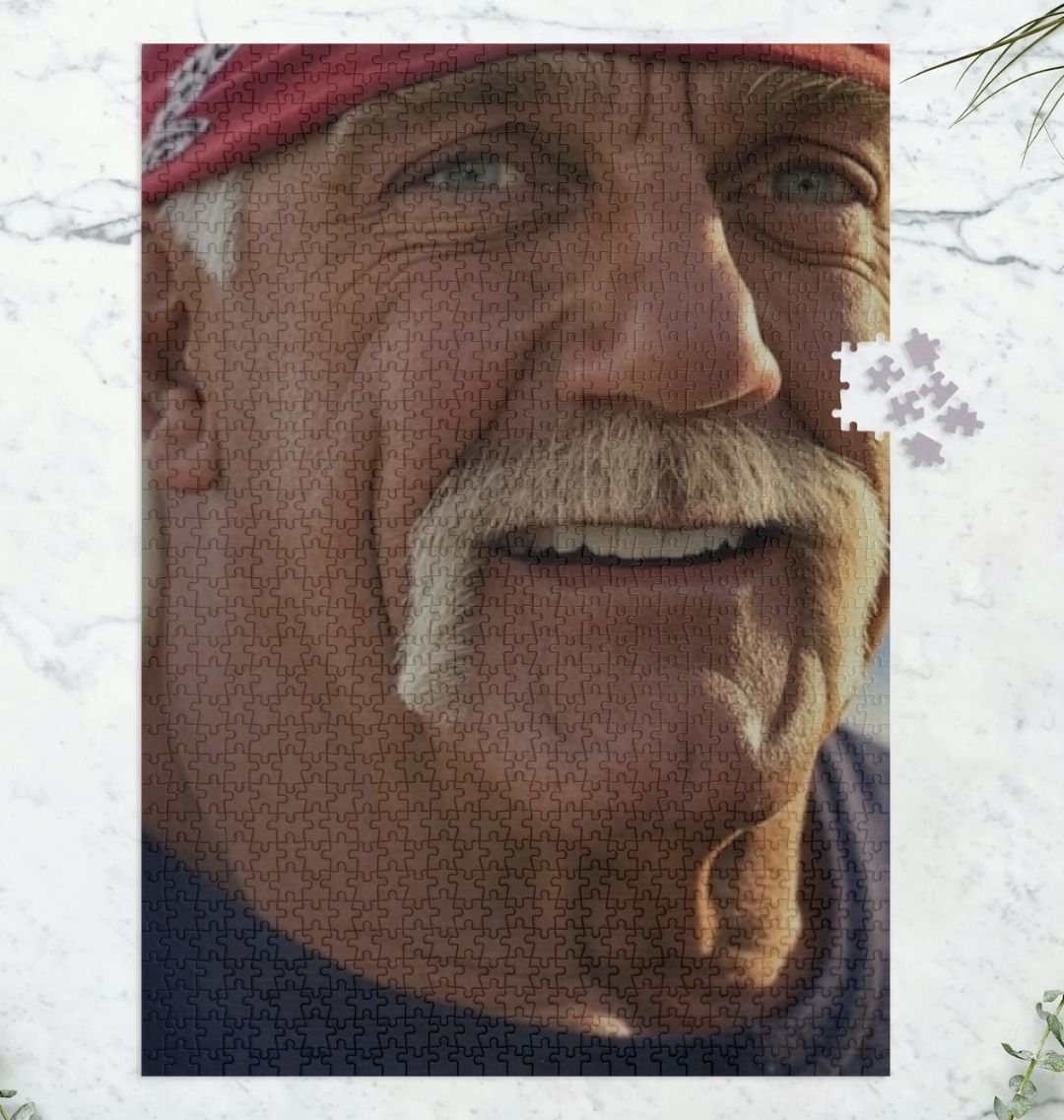 Hulk Hogan jigsaw puzzle.