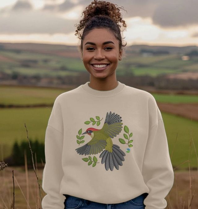 Bird Nerd Women's Oversized Jumper | RSPB