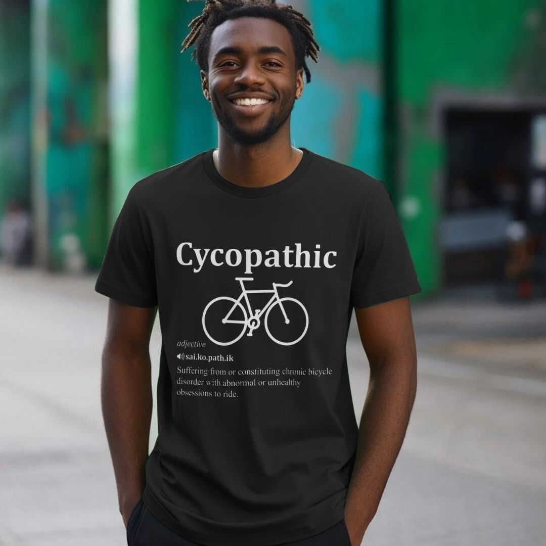 Cycopath T Shirt | Funny Cycling T Shirt | Shirtbox