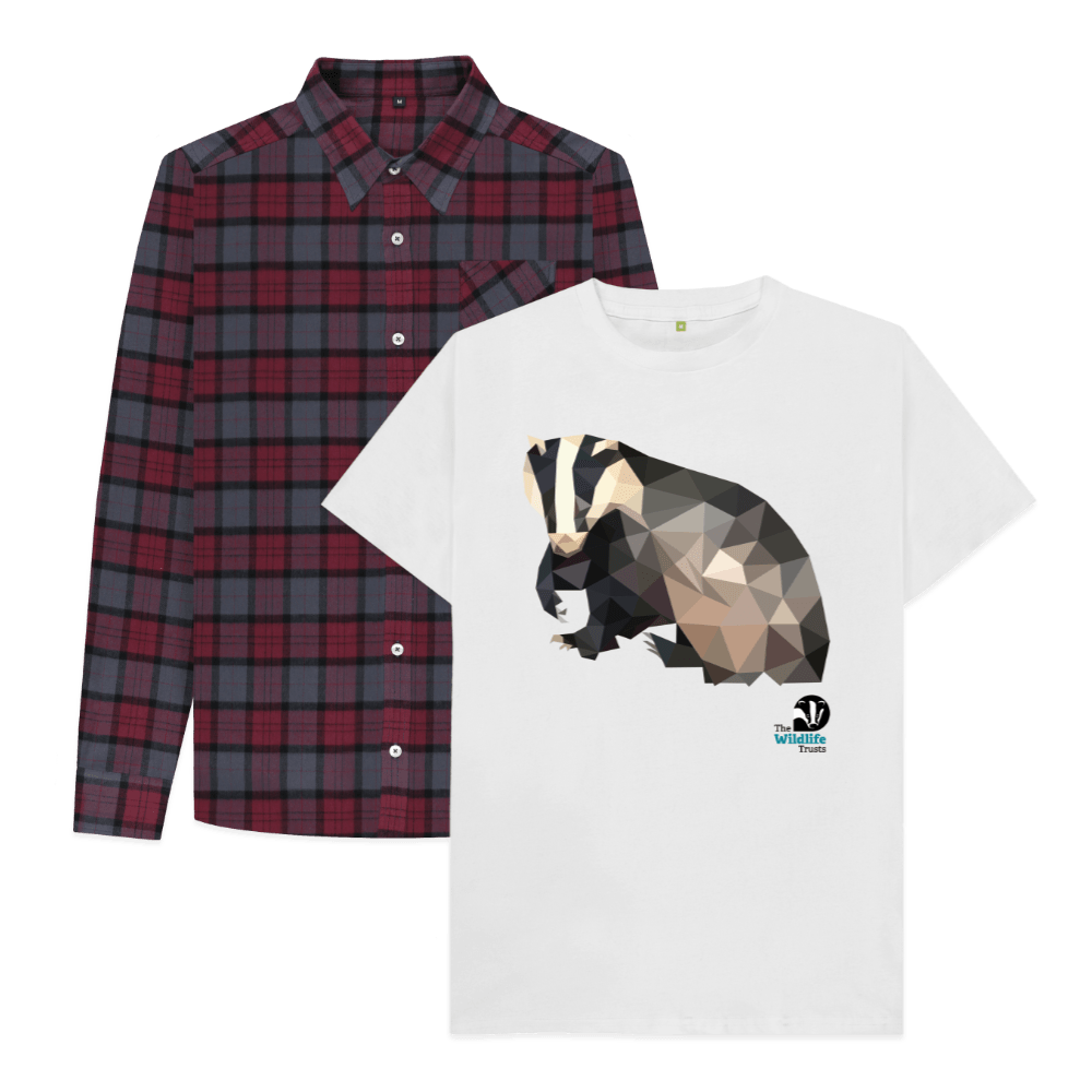 Men's Geometric Badger Bundle | The Wildlife Trusts Store