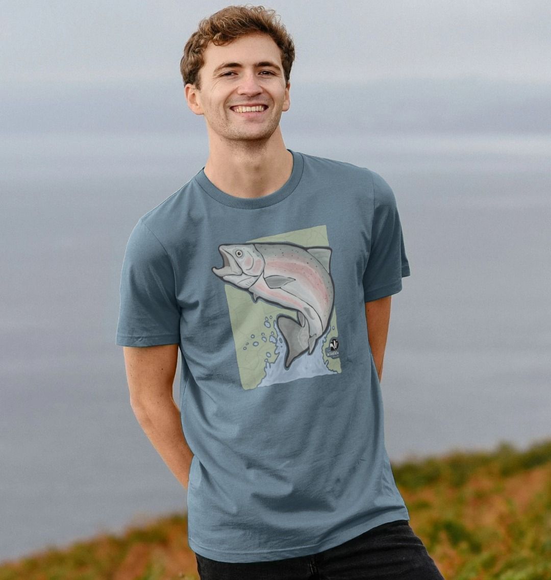 Salmon T-shirt | The Wildlife Trusts Shop