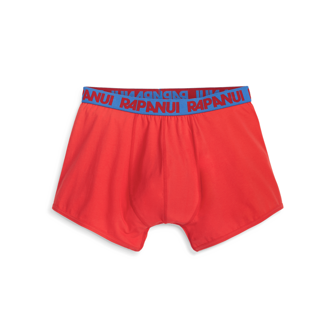 Men's Organic Logo Cotton Boxers - 5 Pack | Rapanui