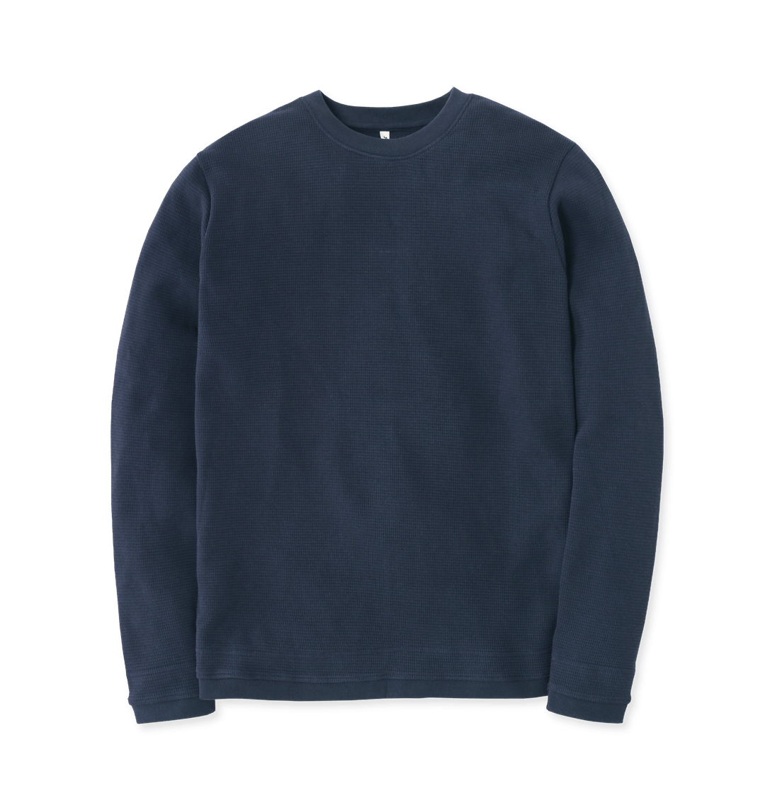 Men's Waffle Knit Jumper | Waffle Sweater | Rapanui