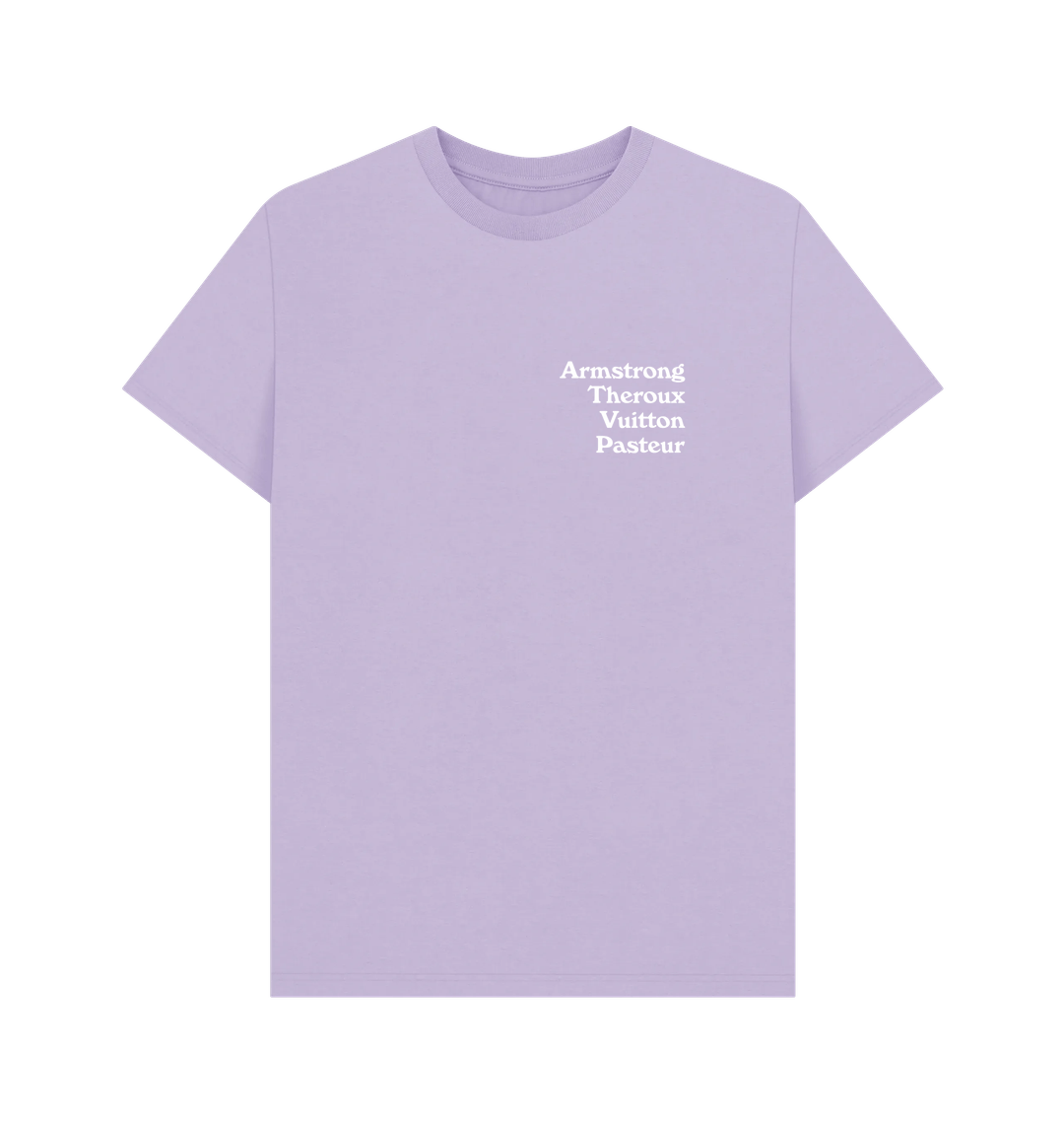 The Louis Tee - White Print