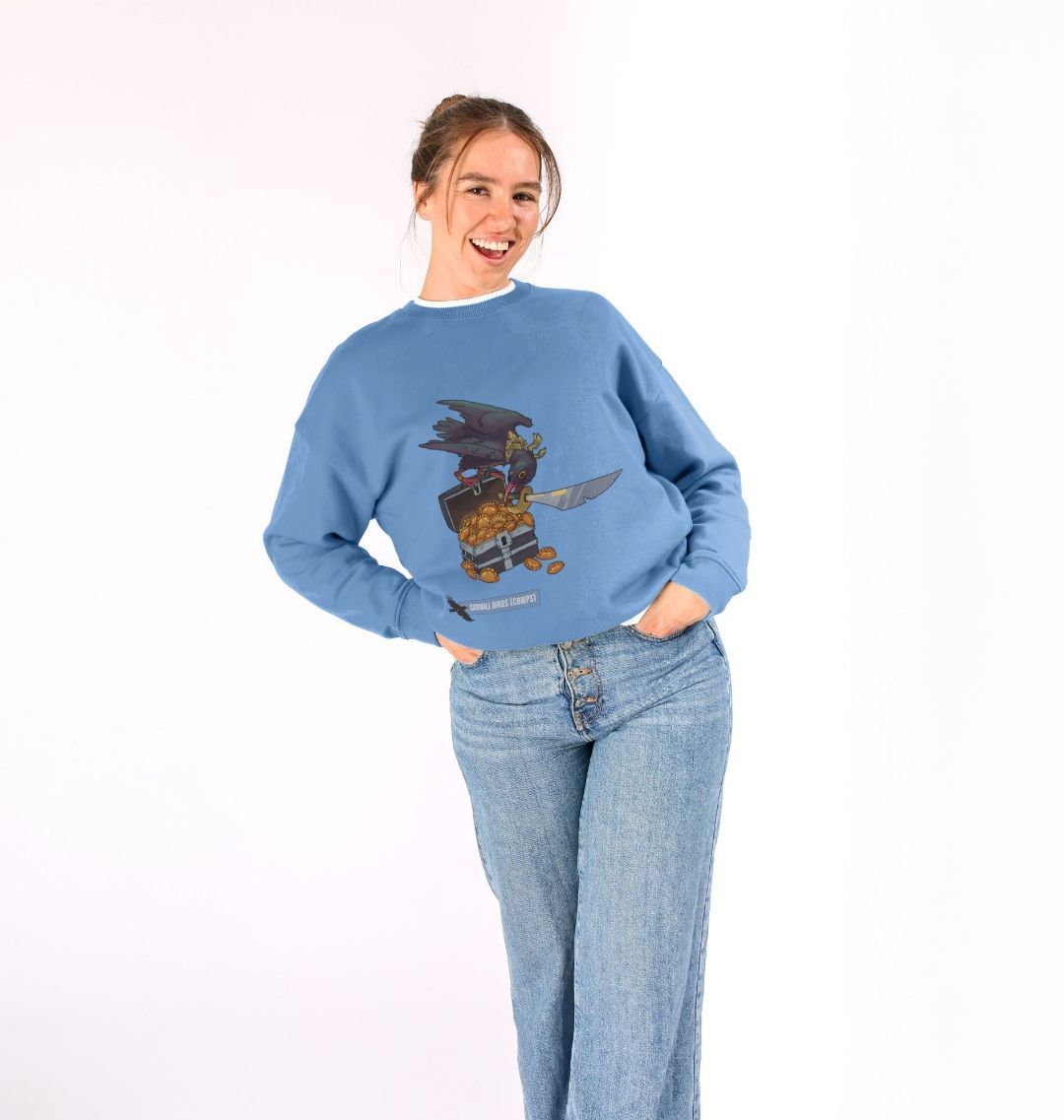 The Cornish Pirate - women's oversized jumper