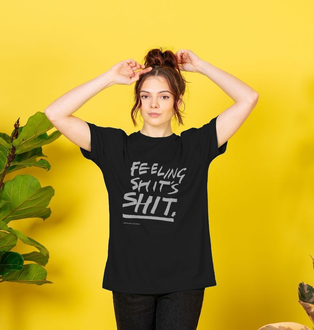 Feeling shit\u2019s shit \u2013 Regular Fit \u2013 Black