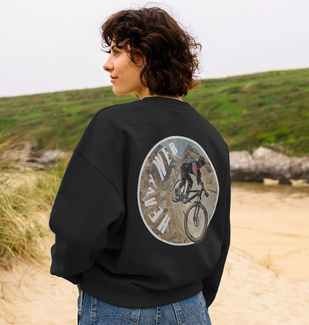 Heavy Web Racing | Women's Oversize Cycling Jumper