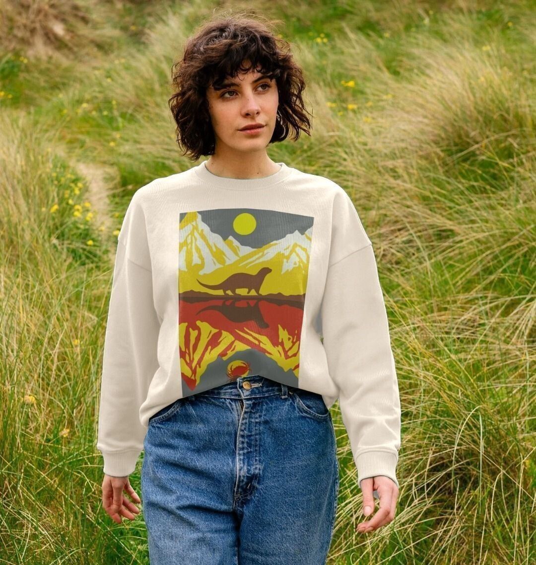 Red Admiral Oversized Jumper