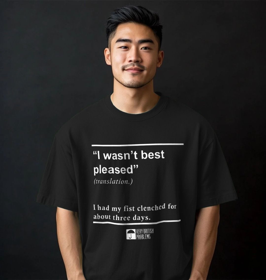 Best Pleased - Translation Oversized T-Shirt