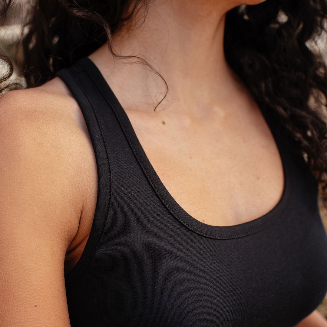 Organic Cotton Bralette | Non Wired Bralette | Rapanui