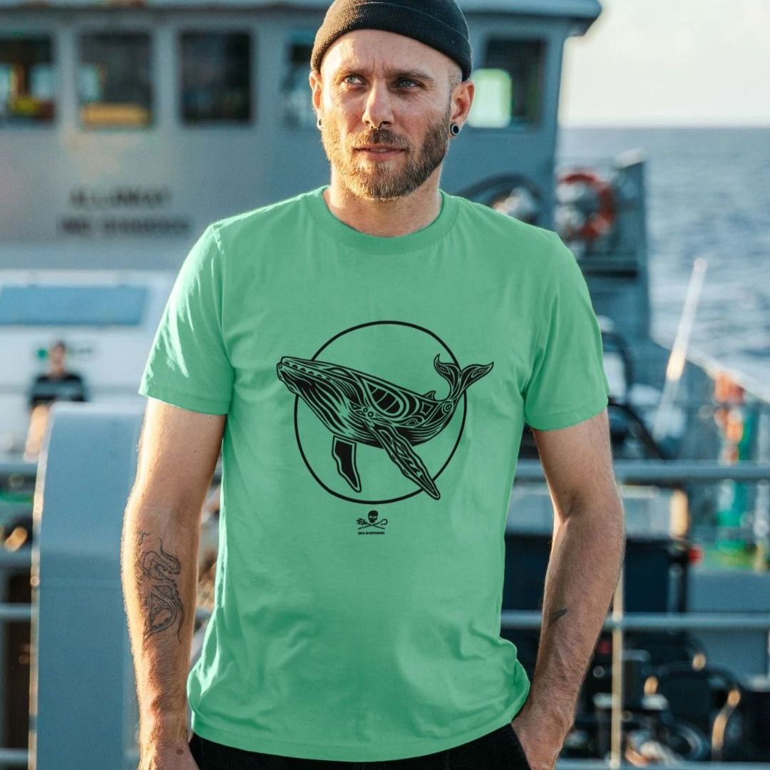 Tribal Whale T-shirt
