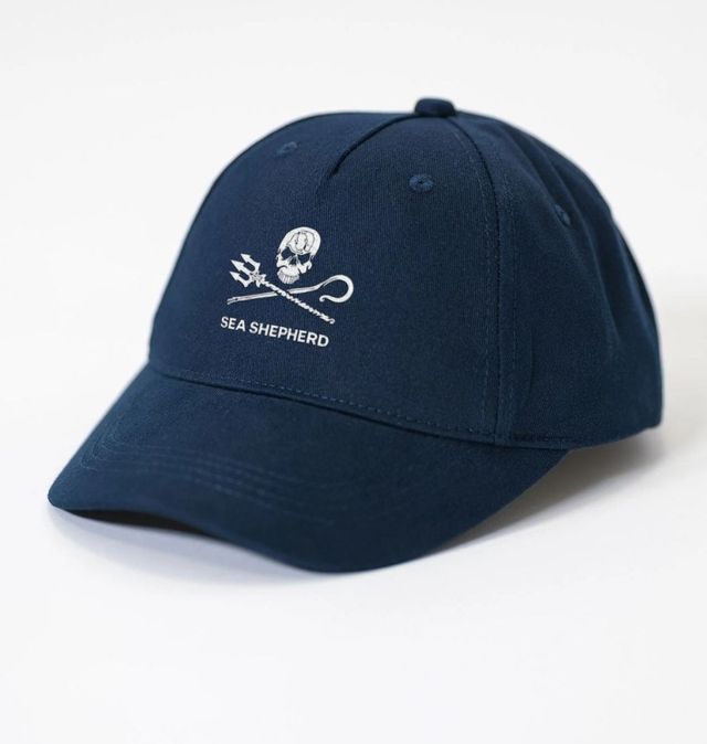 Sea Shepherd Jolly Roger Oat Logo Cap