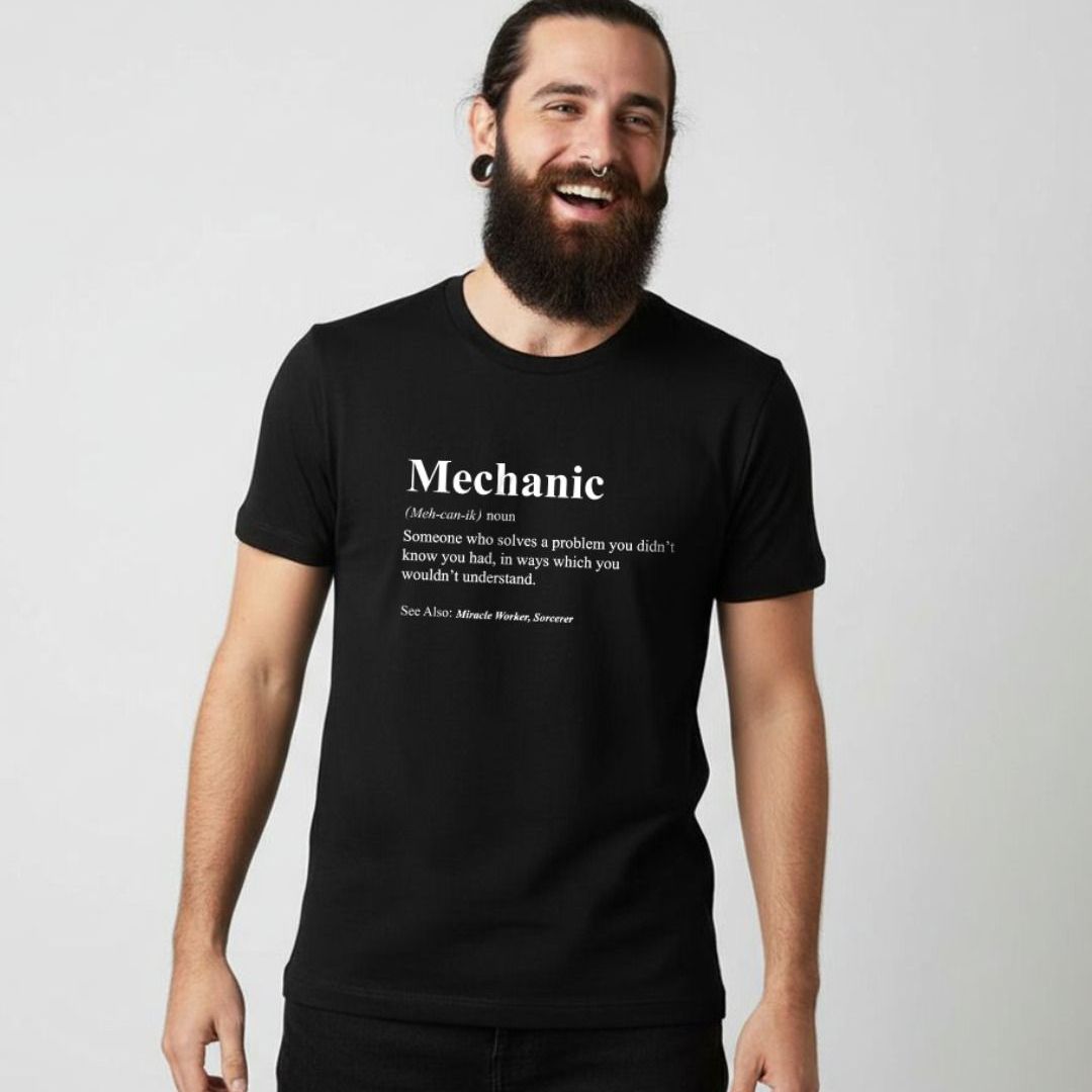 Mechanic Definition T Shirt | Gifts for Mechanics | Shirtbox