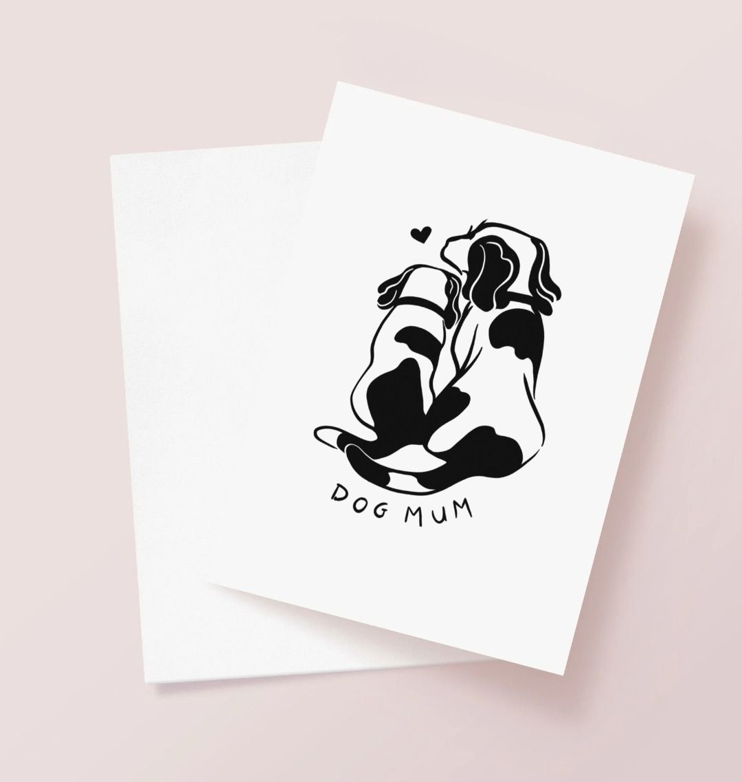 Dog Mum Greetings Card