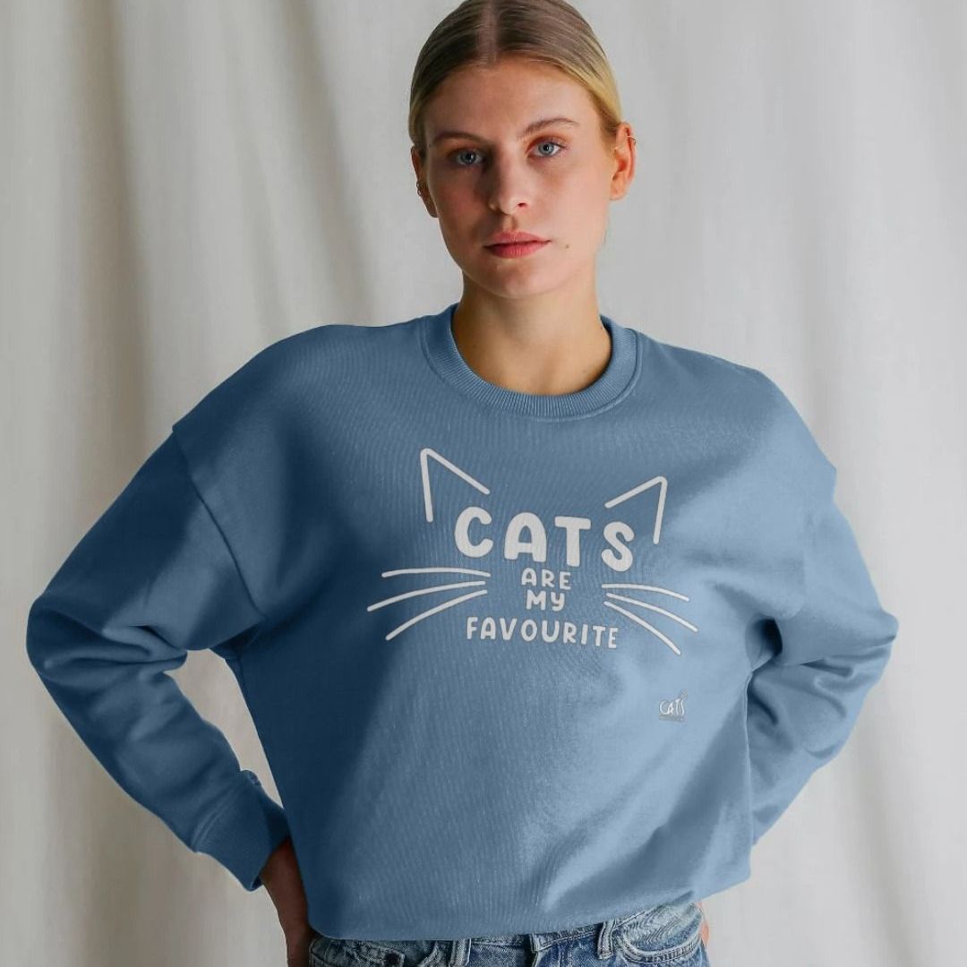 Cats are my Favourite Oversized Jumper | Cats Protection