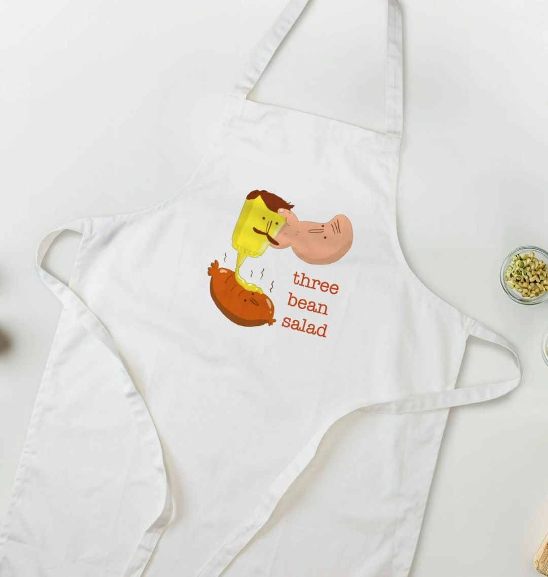 Three Bean Condiment Apron