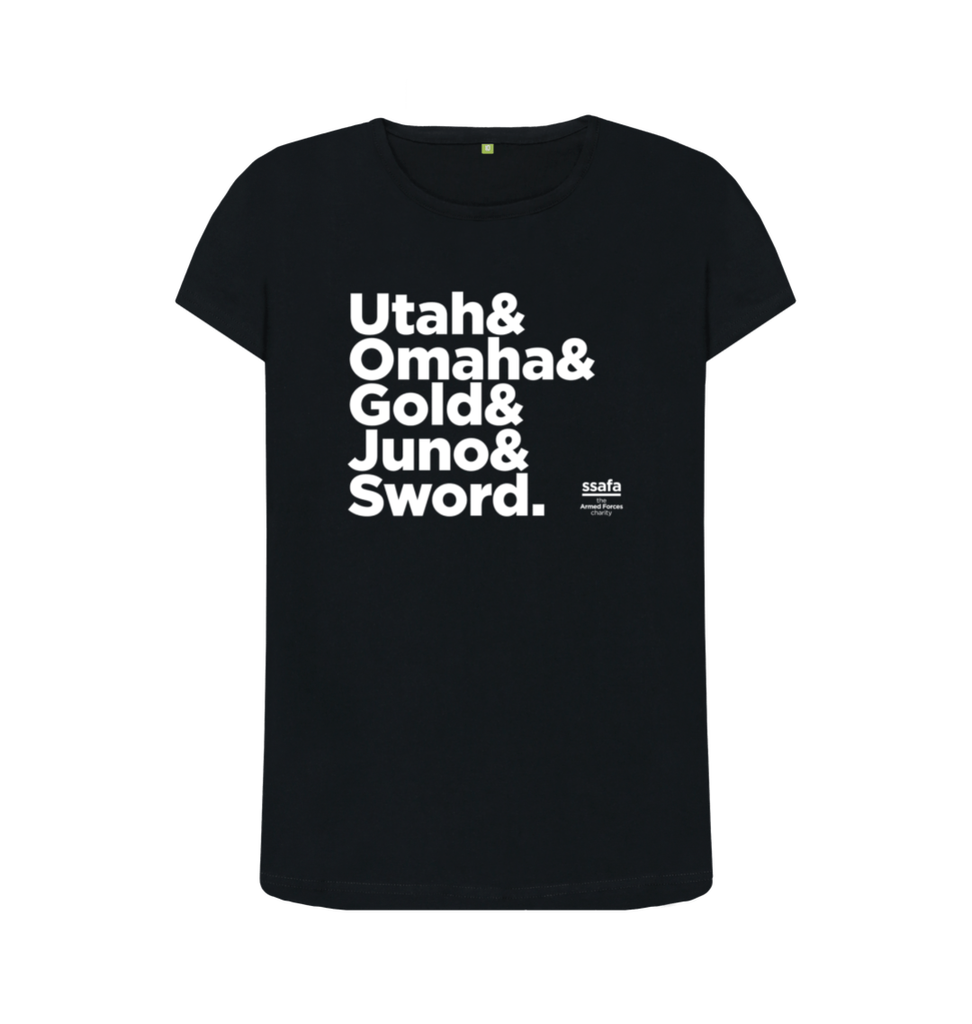 D-Day Beaches Top (Black) | SSAFA Store