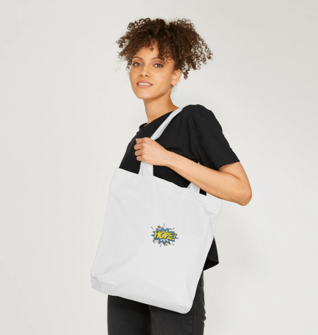 Hope Superhero Tote Bag