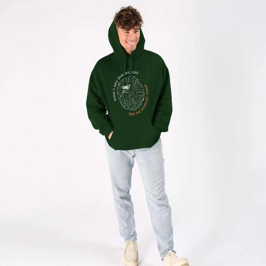 Pangolins: Don't Sell Our Wildlife Hoodie