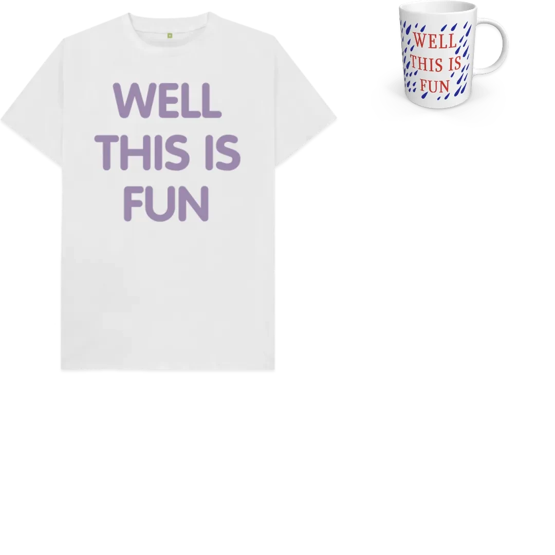 Well This Is Fun Mug and Tee Bundle