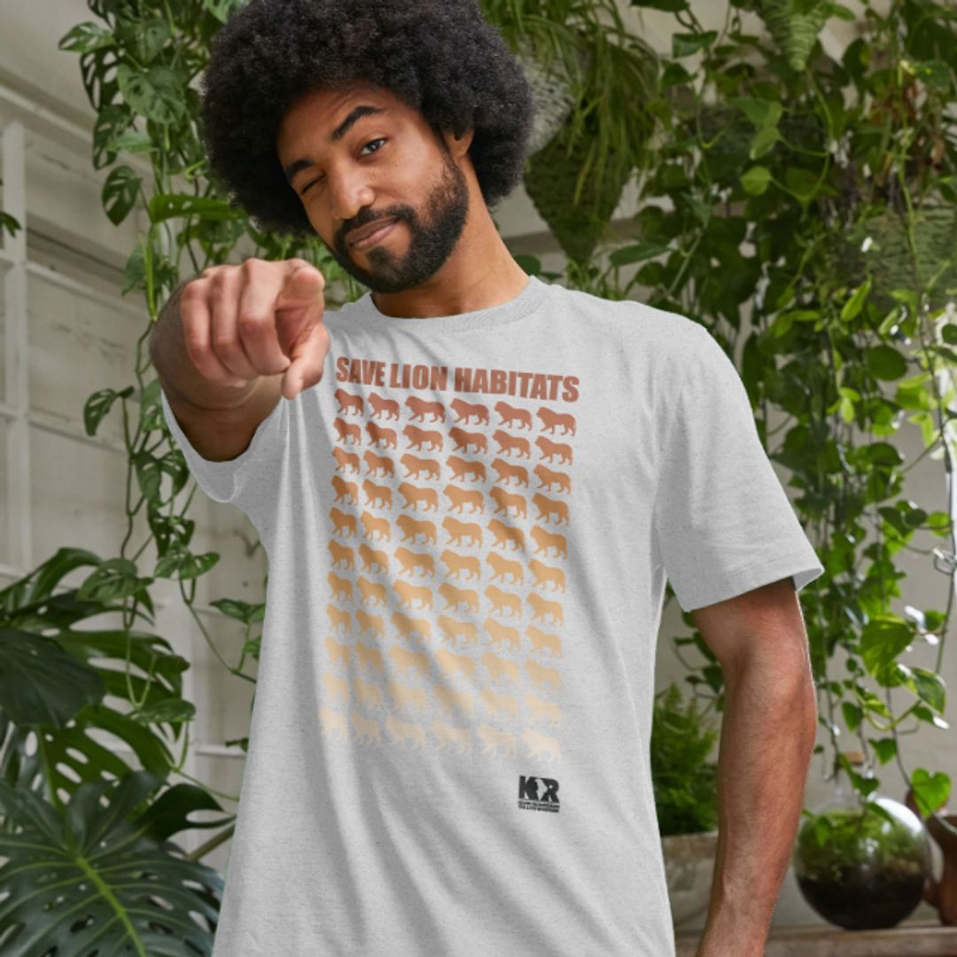 Circular Save Lion Habitats T-shirt