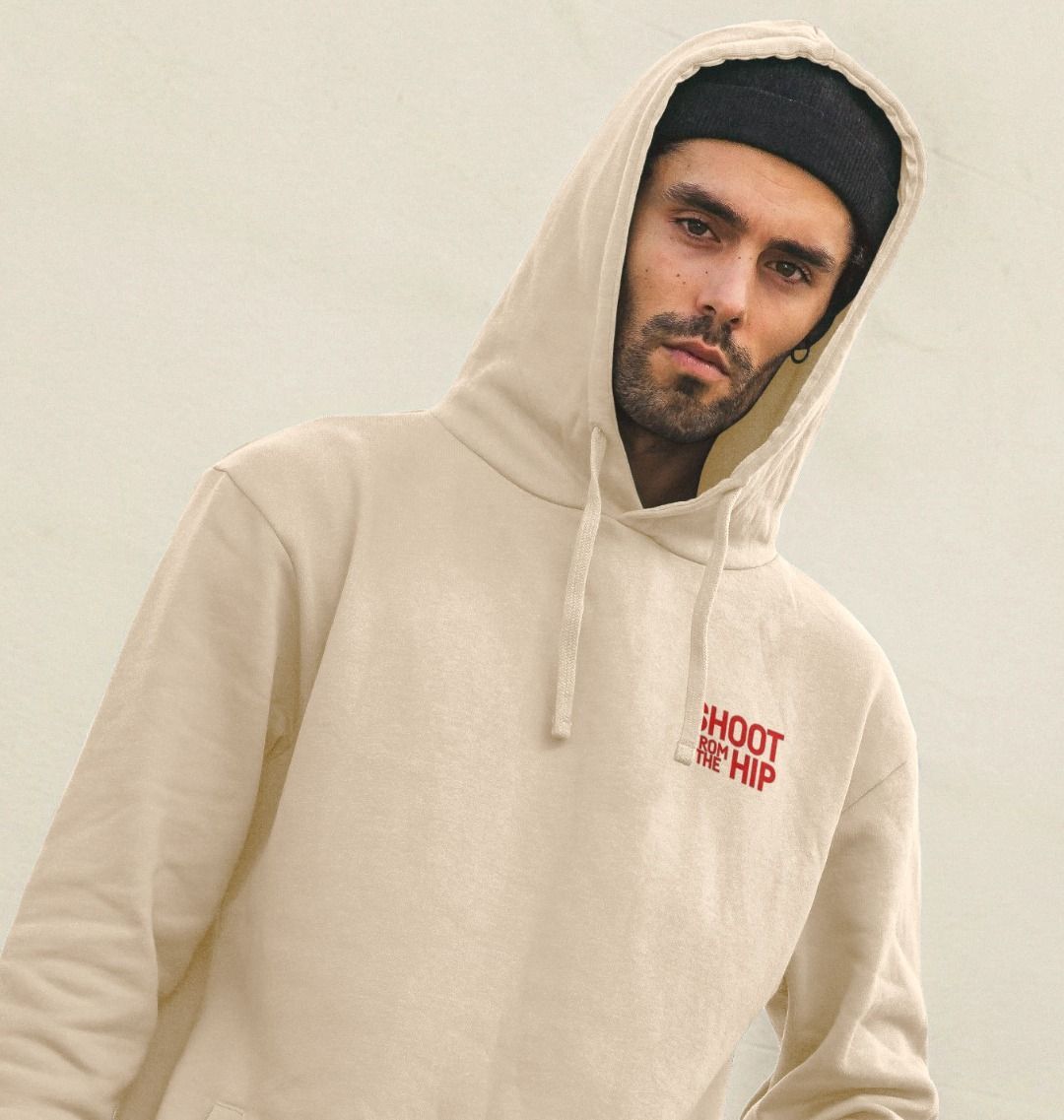 Black Hip Hop Hoodie | Urban Streetwear | Shoot From The Hip