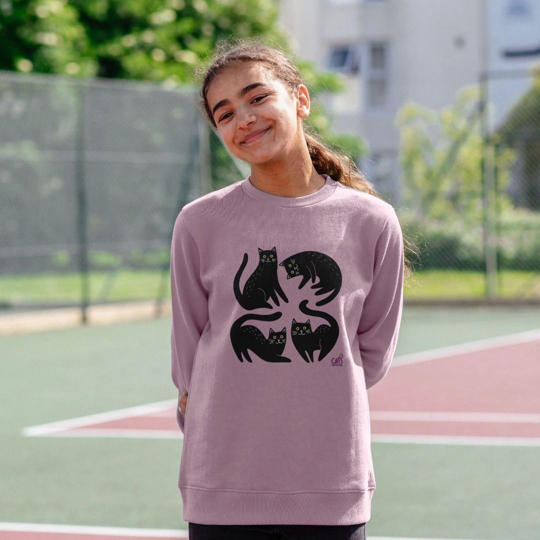 Black Cat Kids Jumper | Official Cats Protection Shop
