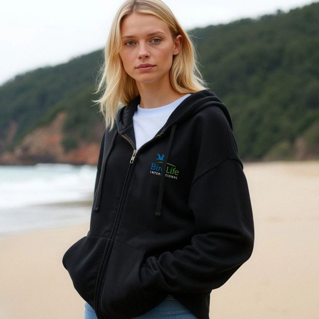 BirdLife International Logo Zip Hoodie