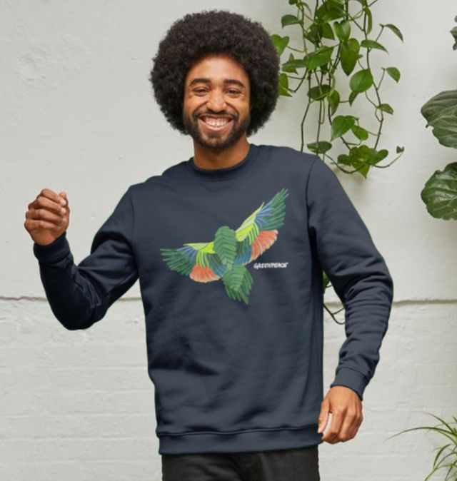 leaf-parrot-shopper-bag