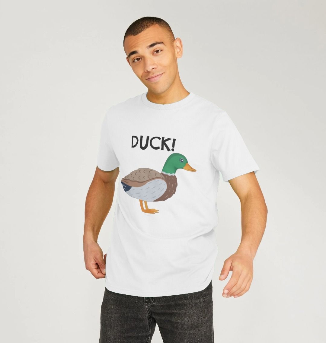 Duck! T shirt - Backyard Aviary Adventures